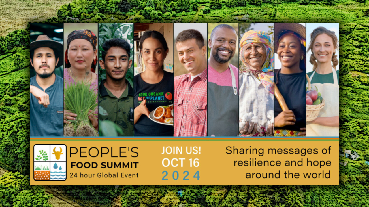 The People's Food Summit - Coming Soon from Regeneration International ...
